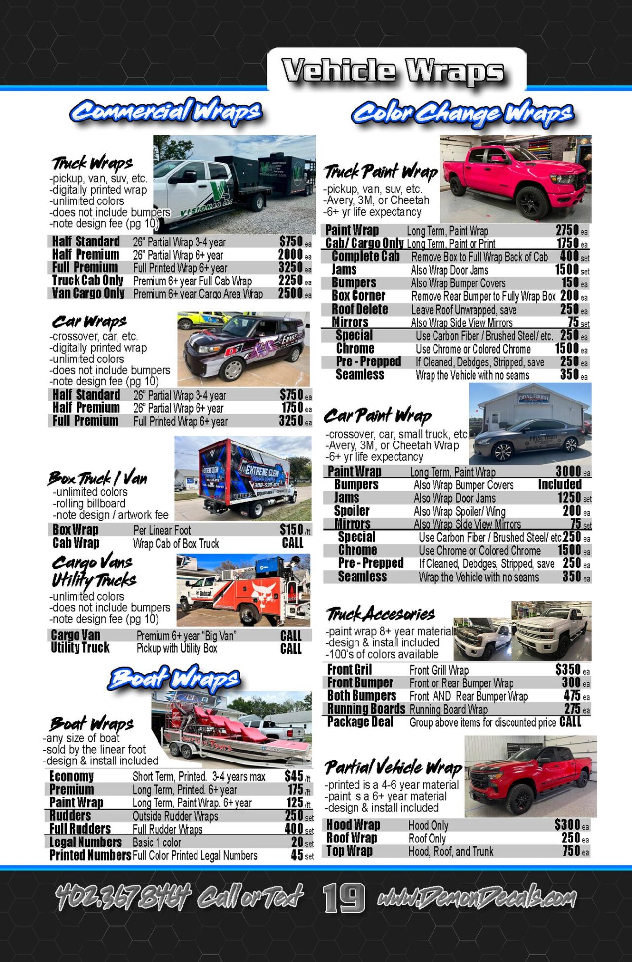 Catalog | Demon Decals