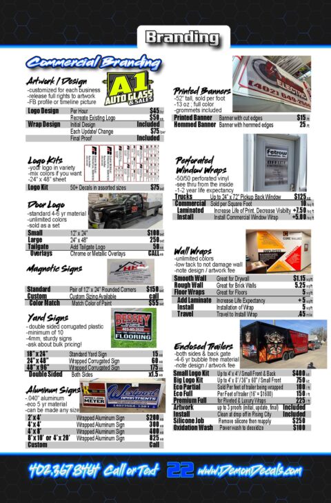 Catalog | Demon Decals