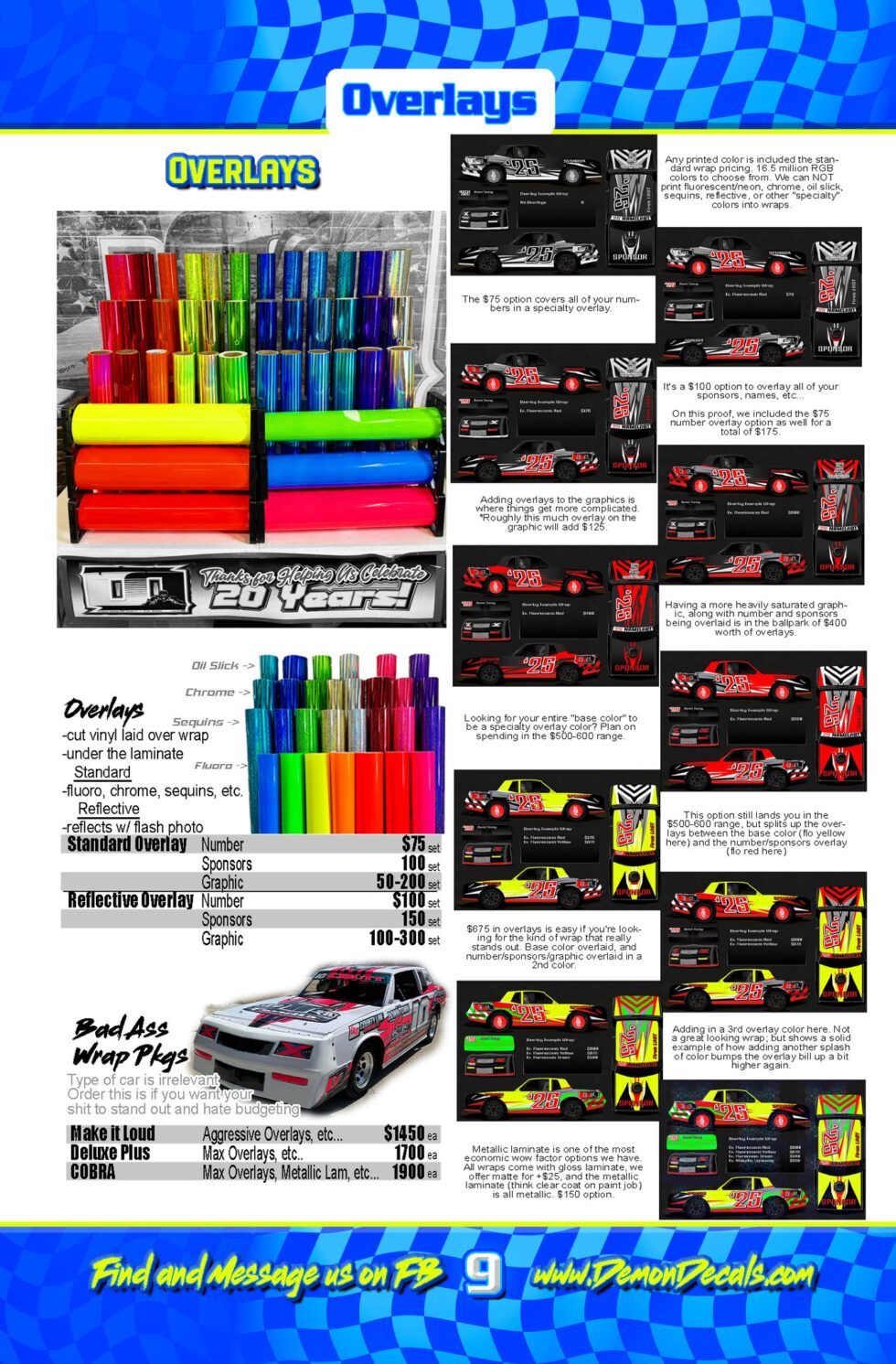 Catalog | Demon Decals